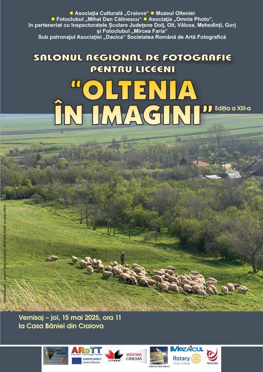 Salonul Regional de Fotografie pentru liceeni ”Oltenia în imagini”, ed ...
