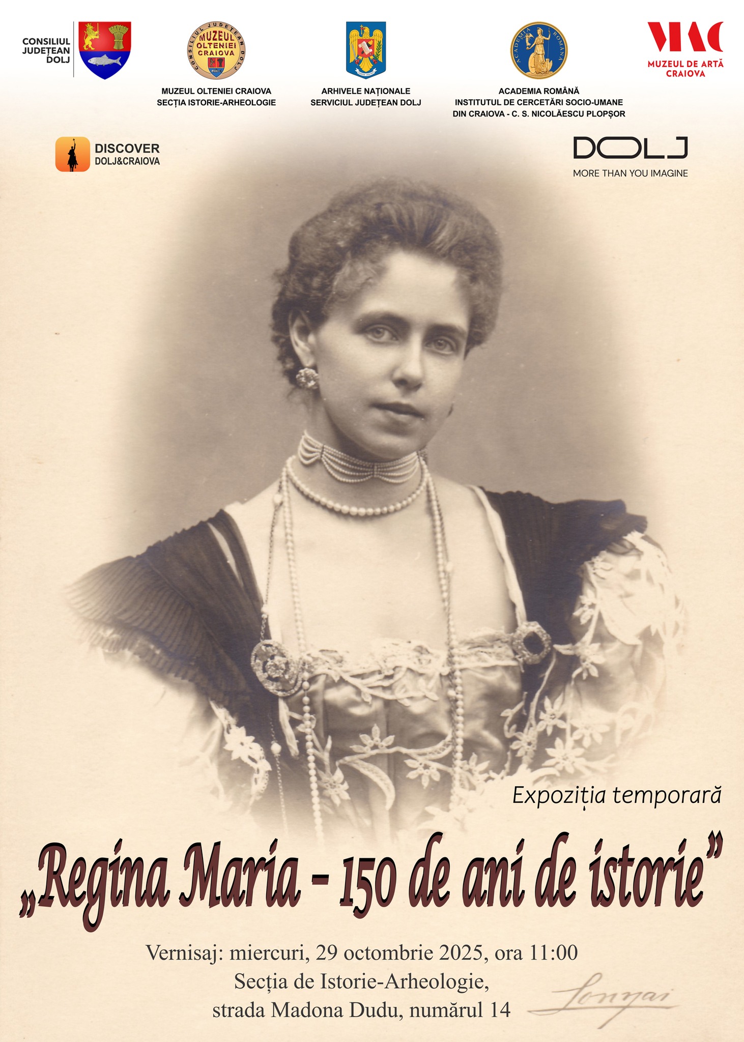 Expoziție „Regina Maria – 150 de ani de istorie” - Craiova Live